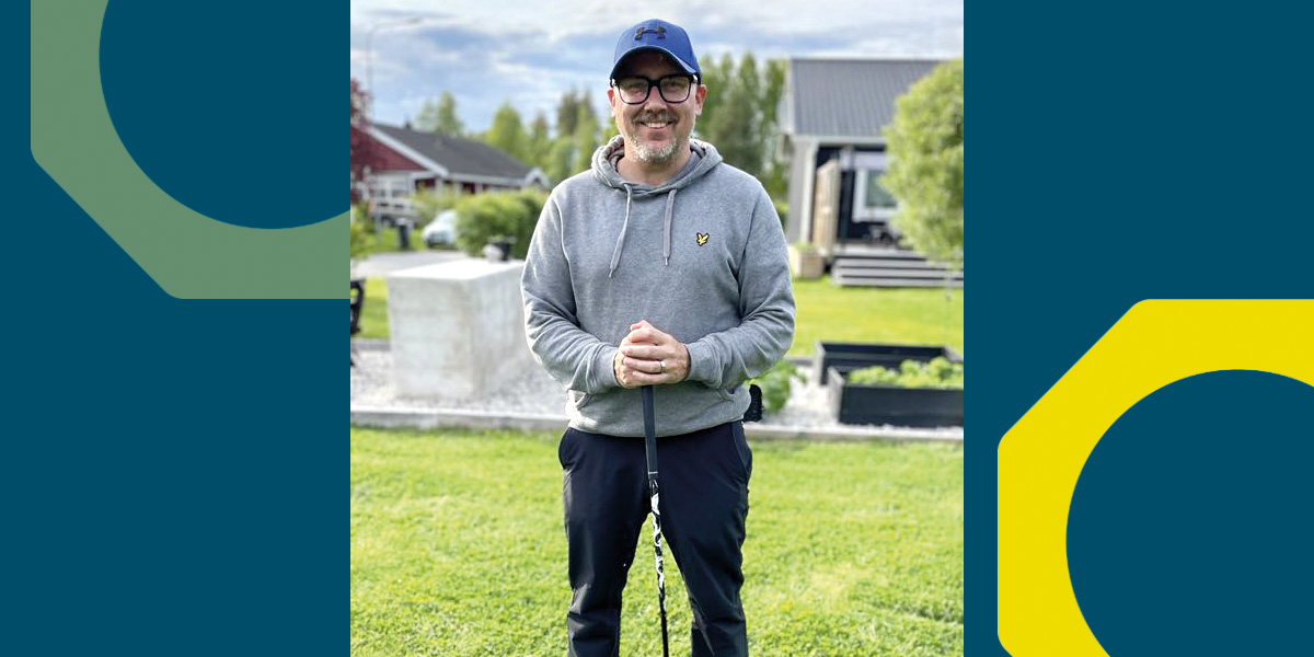 Peter – sporthandlaren som blev betongarbetare - Contractor